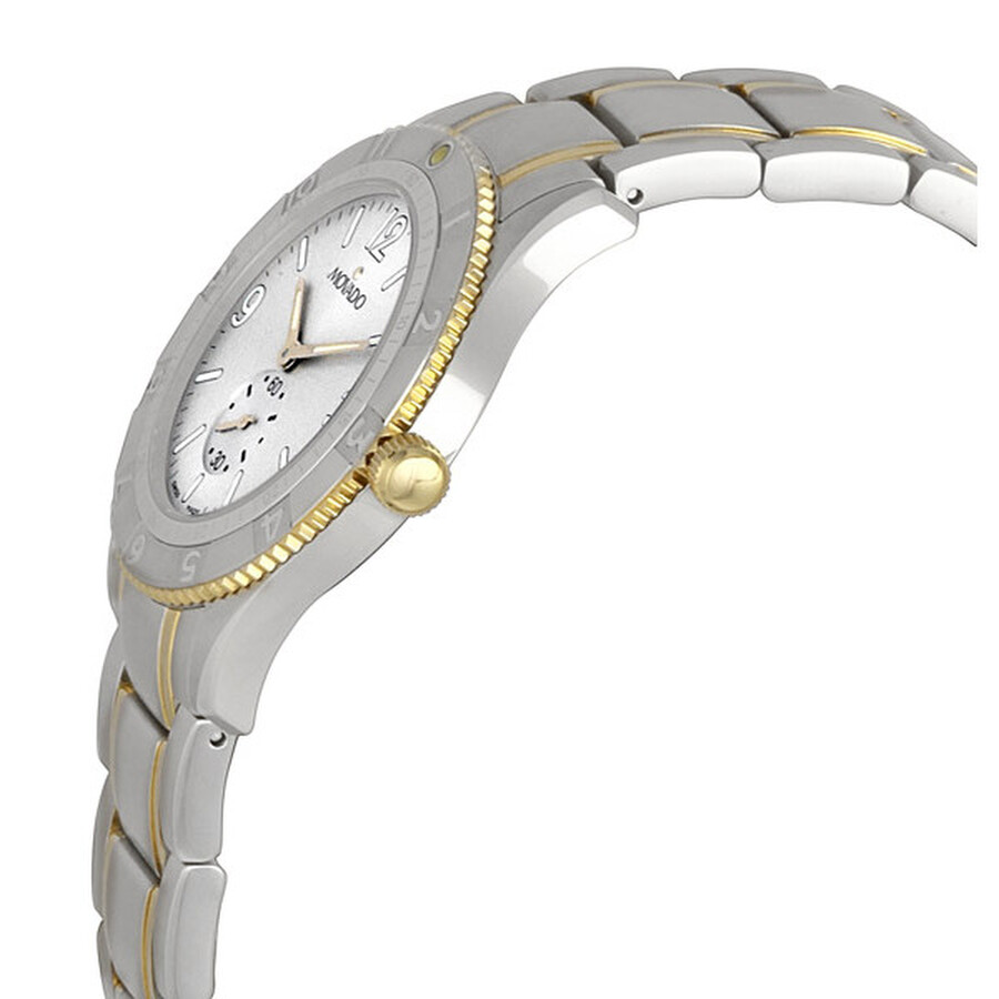 Movado Gentry Quartz Silver Dial Men's Watch 0604998 0775924063867 ...