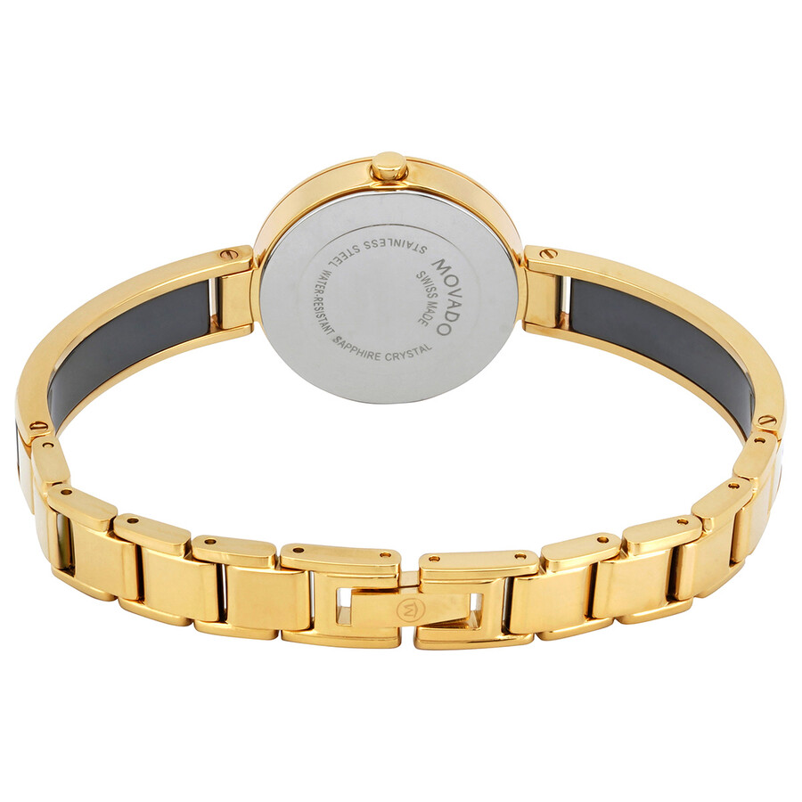 Movado Moda Quartz Black Dial Ladies Watch 0607714 - Watches, Moda ...