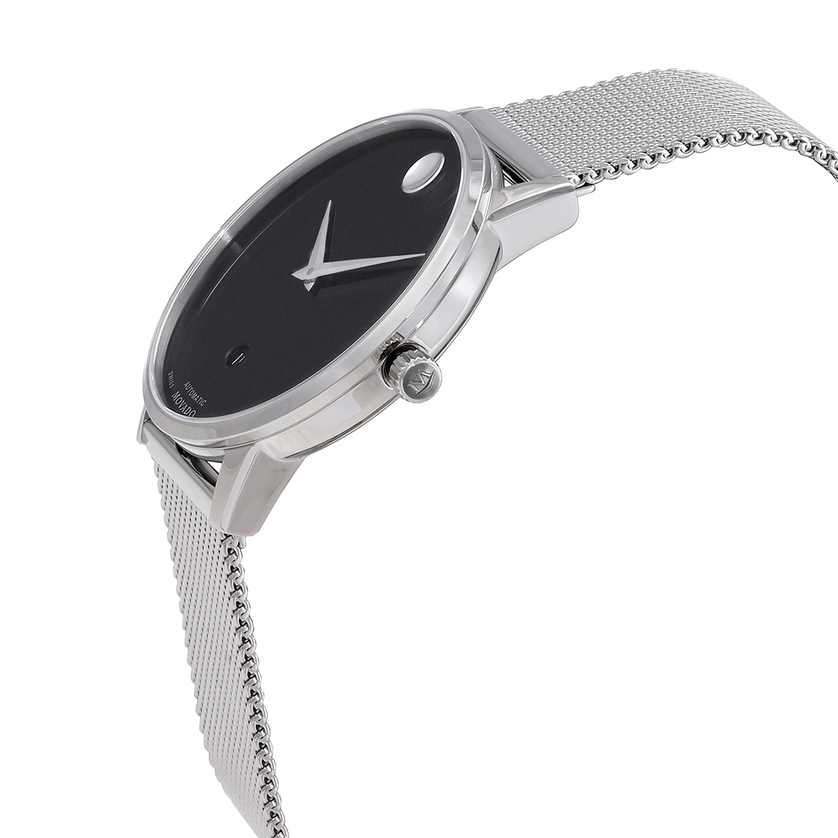 Movado Museum Classic Automatic Black Dial Men's Watch 0607567 ...