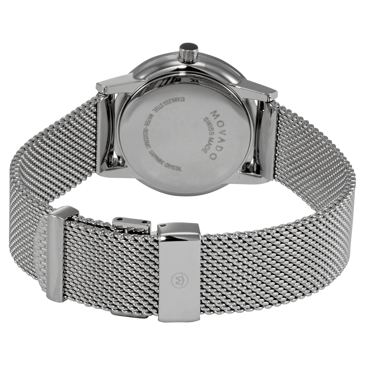 Movado Museum Classic Quartz Diamond White Mother of Pearl Dial Ladies ...