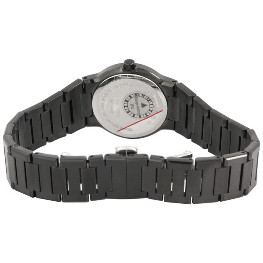 Movado Museum Safiro Quartz Black Dial Ladies Watch 0605900 ...