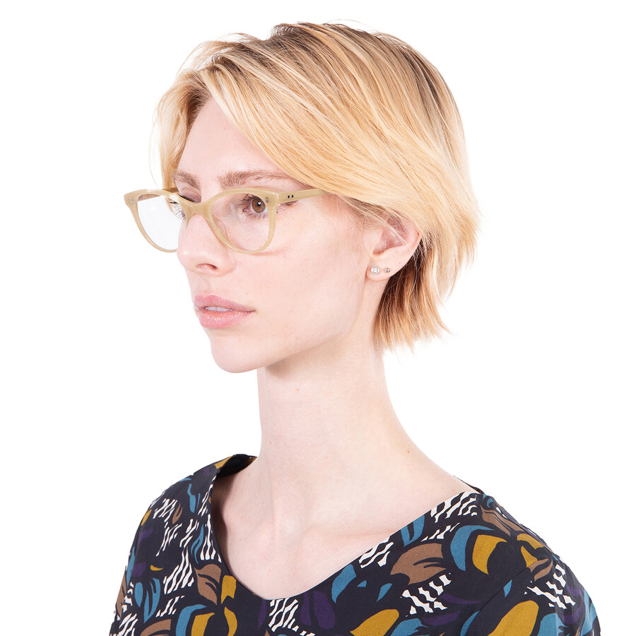 Mr. Leight Taylor C Demo Cat Eye Ladies Eyeglasses ML1028 DESA-PLT 47 840422704373 - Eyeglasses ...