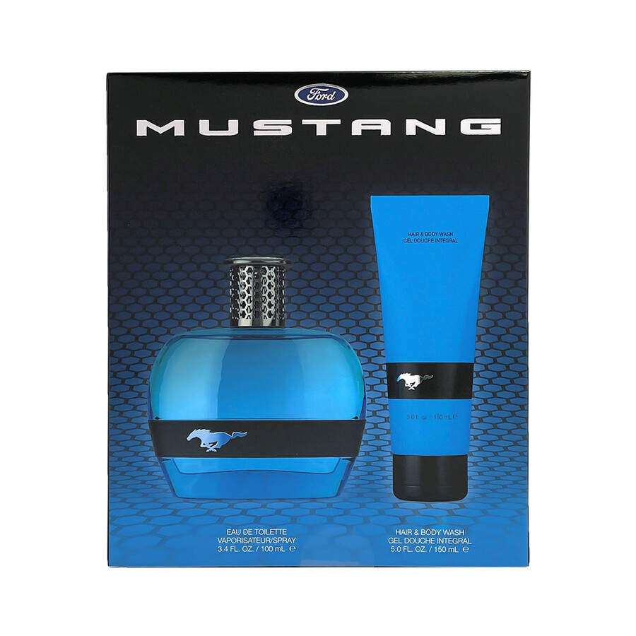 Mustang Men's Blue Gift Set Fragrances 849017008865 - Fragrances ...