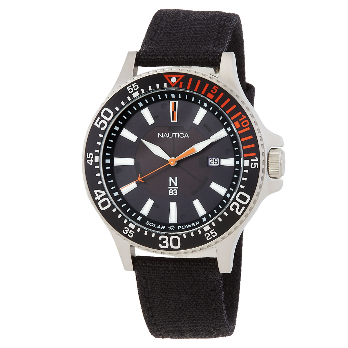 Nautica Cocoa Beach Black Dial Men's Watch NAPCBF201 656086108545 ...