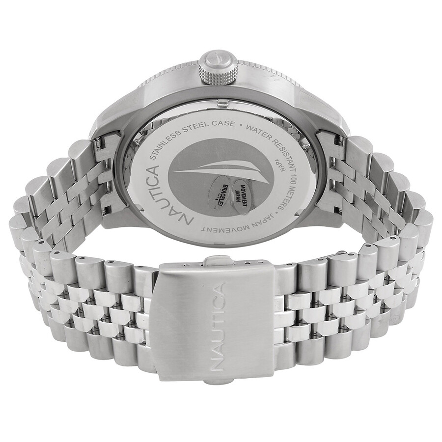 Nautica Pier 39 Multi-Function Quartz Men's Watch Box Set NAPP39S27 ...