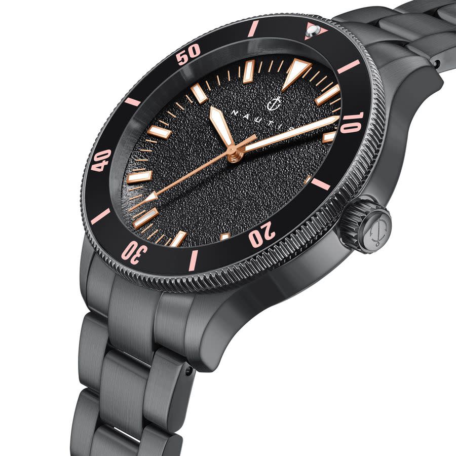 Nautis Deacon Black Dial Men's Watch NAUN101-5 840148809840 - Watches ...