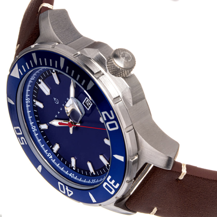 Nautis Dive Pro 200 Quartz Blue Dial Men's Watch GL1909-E 847864199774 ...
