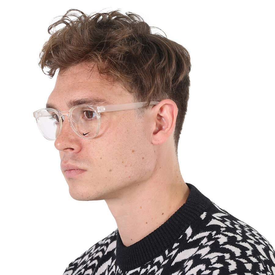 Nike Demo Round Unisex Eyeglasses NIKE 7301 900 50 886895508995 ...