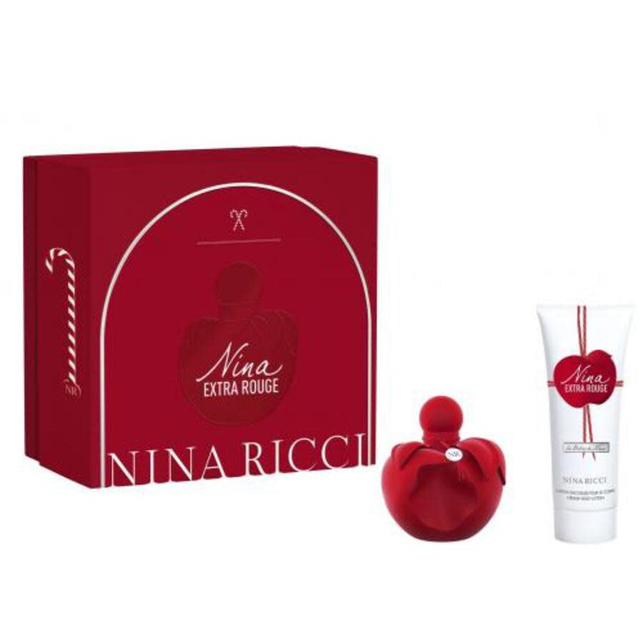 Nina Ricci Ladies Extra Rouge Gift Set Fragrances 3137370355038 ...