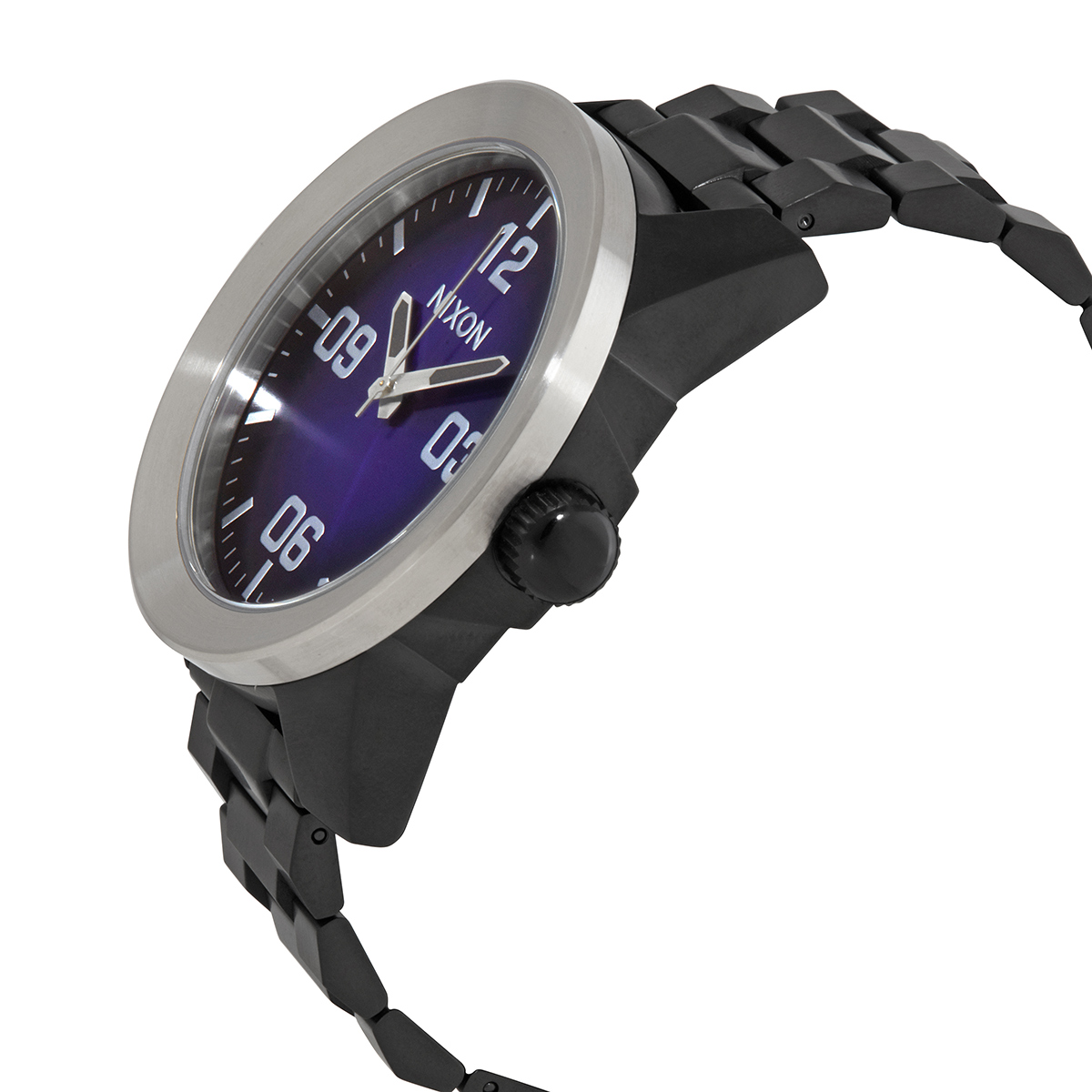 Nixon Corporal Quartz Blue Dial Men's Watch A346-2655-00 882902963085 ...