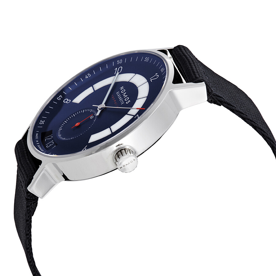 Nomos Autobahn Neomatik Automatic Midnight Blue Dial Men's Watch 1302 ...