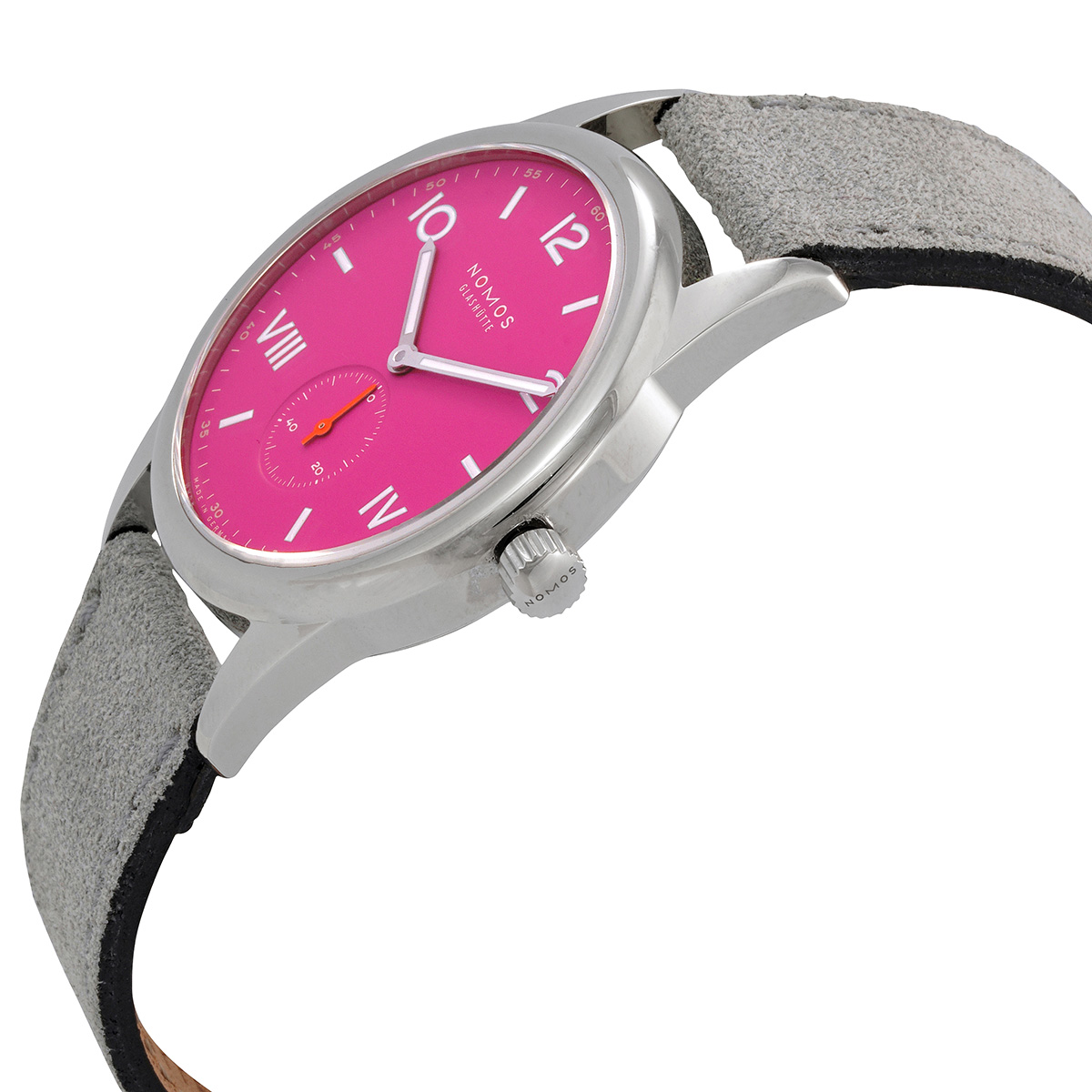 Nomos Club Campus Hand Wind Pink Dial Unisex Watch 728 - Watches, Club ...