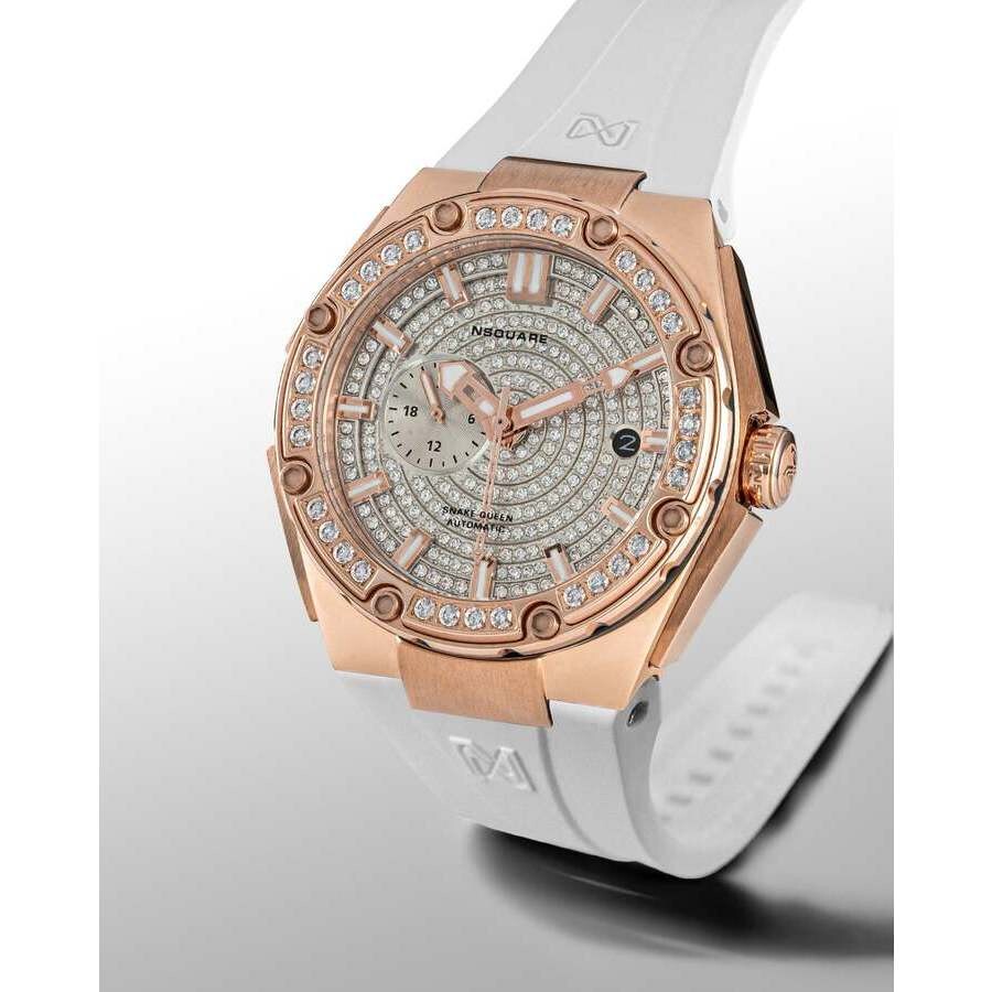 Nsquare Dazz Automatic White Dial Ladies Watch L0472-N48.13 - Watches ...