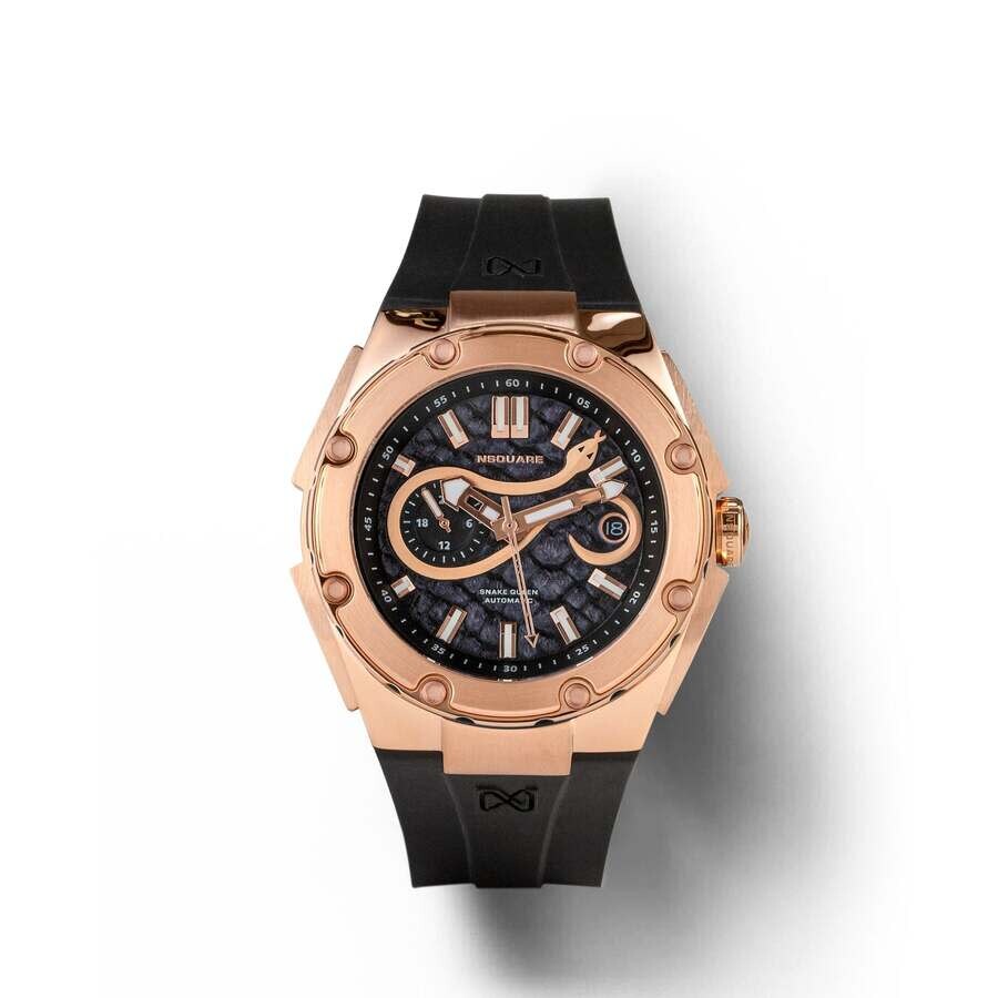 Nsquare Snake Queen Automatic Black Dial Ladies Watch L0472-N48.10 ...