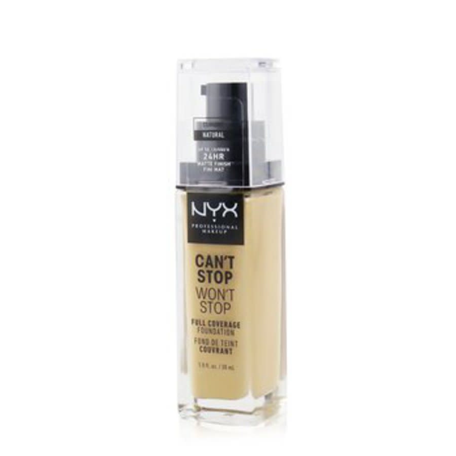 Nyx - Can't Stop Won't Stop Full Coverage Foundation - # Natural 30ml ...