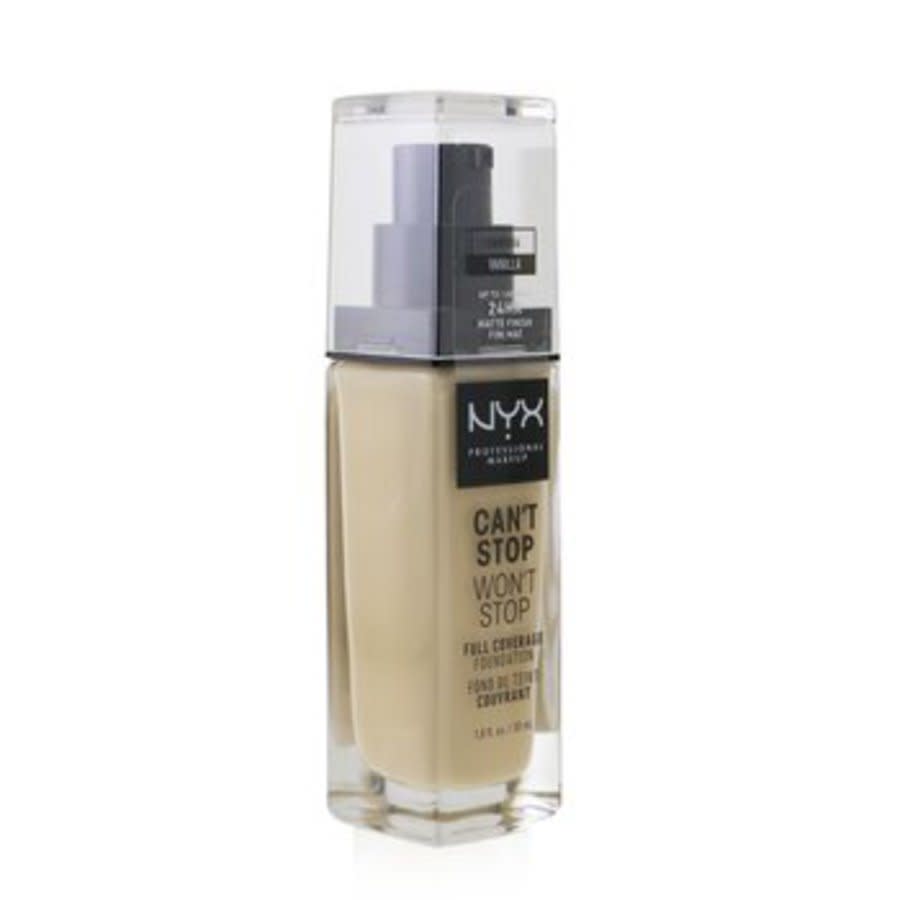 Nyx - Can't Stop Won't Stop Full Coverage Foundation - # Vanilla 30ml ...