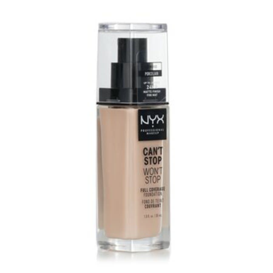 Nyx Ladies Can't Stop Won't Stop Full Coverage Foundation 1 oz ...