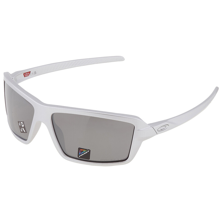 Oakley Cables Prizm Black Polarized Wrap Men's Sunglasses OO9129 912912 ...