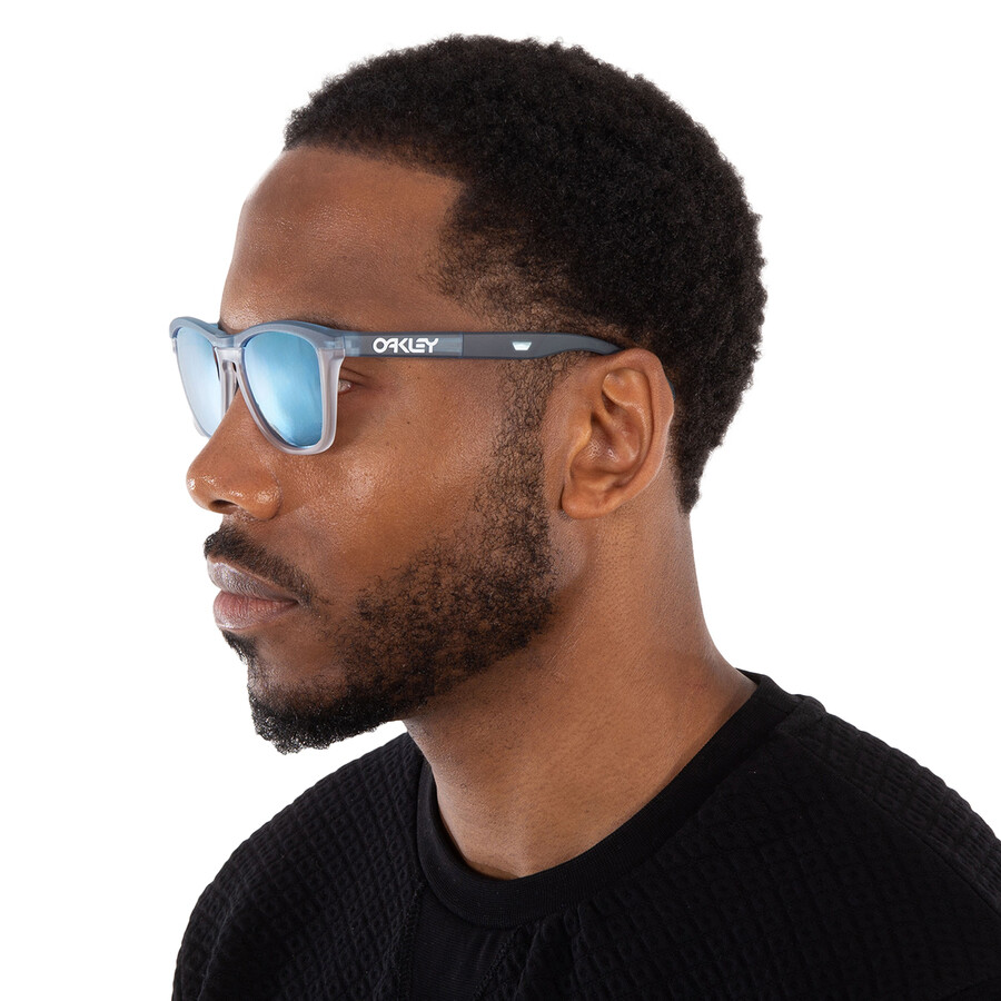 Oakley FROGSKINS RANGE Prizm Deep Water Polarized Square Men's Sunglasses OO9284 928409 55 ...