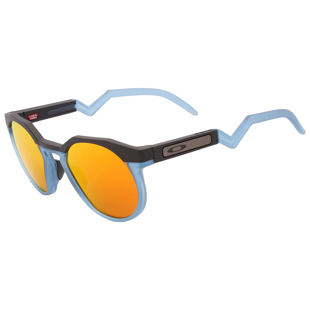 Oakley HSTN Prizm Ruby Oval Men's Sunglasses OO9242 924208 52 ...