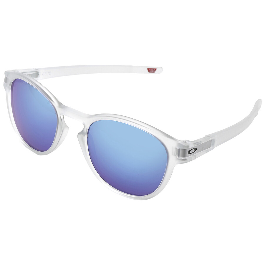 Oakley Latch Prizm Sapphire Polarized Round Men's Sunglasses OO9265 ...