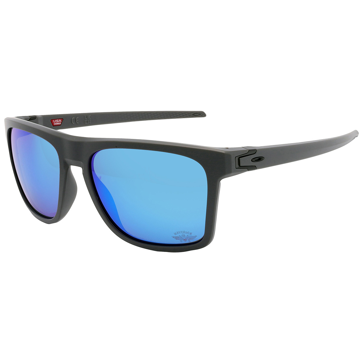 Oakley Leffingwell Prizm Sapphire Rectangular Men's Sunglasses OO9100 ...