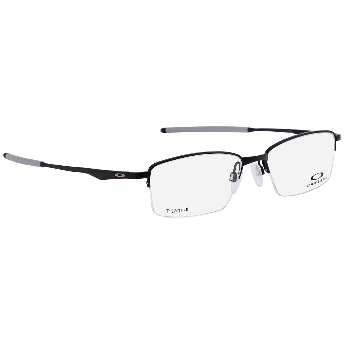 Oakley Limit Switch 0.5 Demo Rectangular Titanium Men's Eyeglasses ...