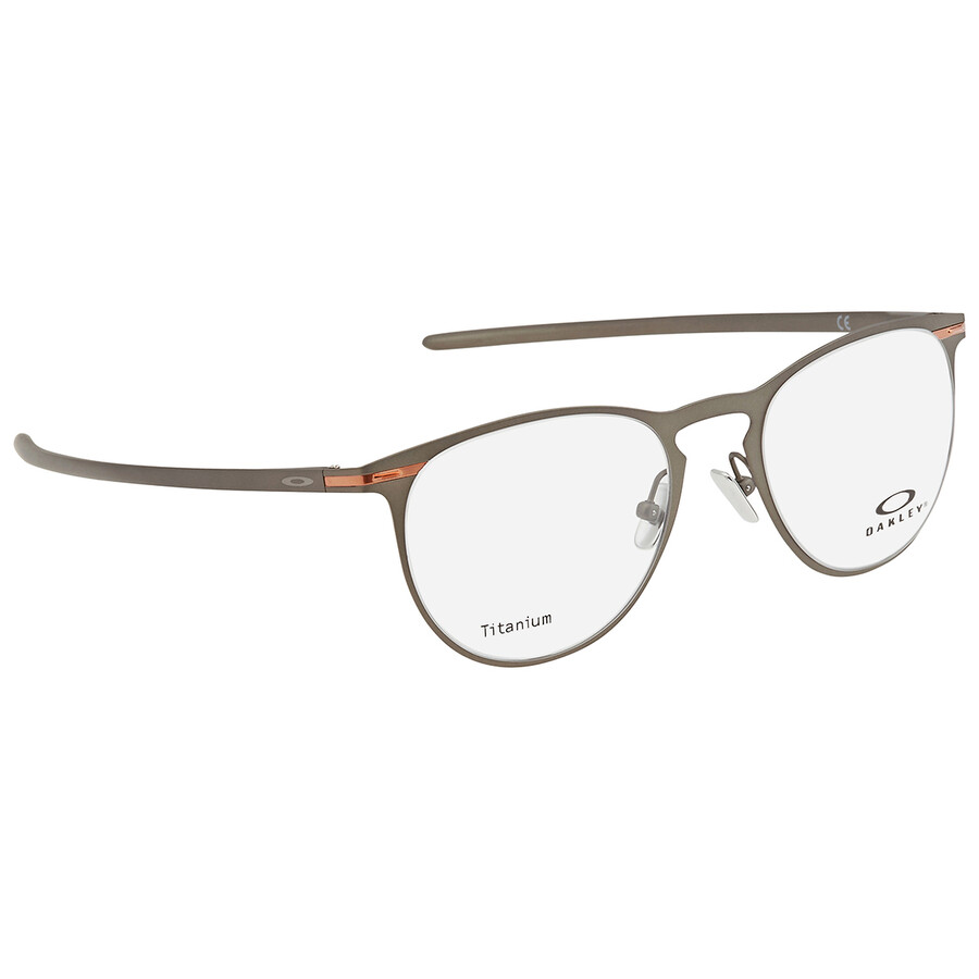 Oakley Money Clip Demo Round Titanium Men's Eyeglasses OX5145 514504 50 ...