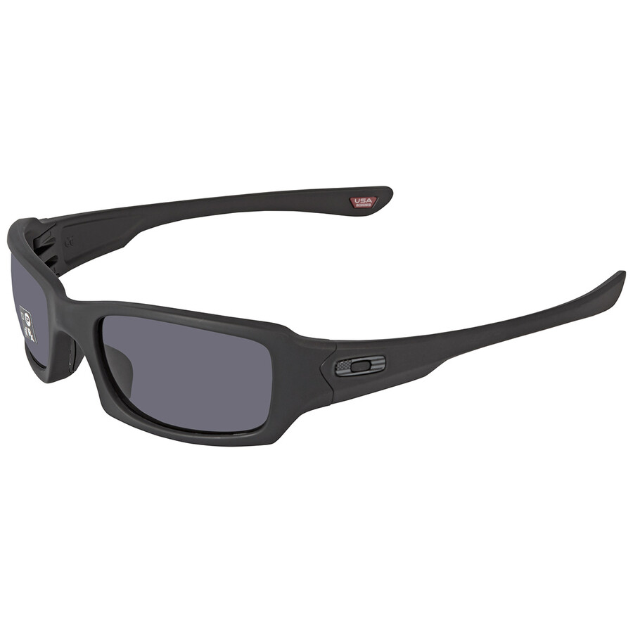 Oakley SI Grey Rectangular Men's Sunglasses 0OO9238 923833 54 ...