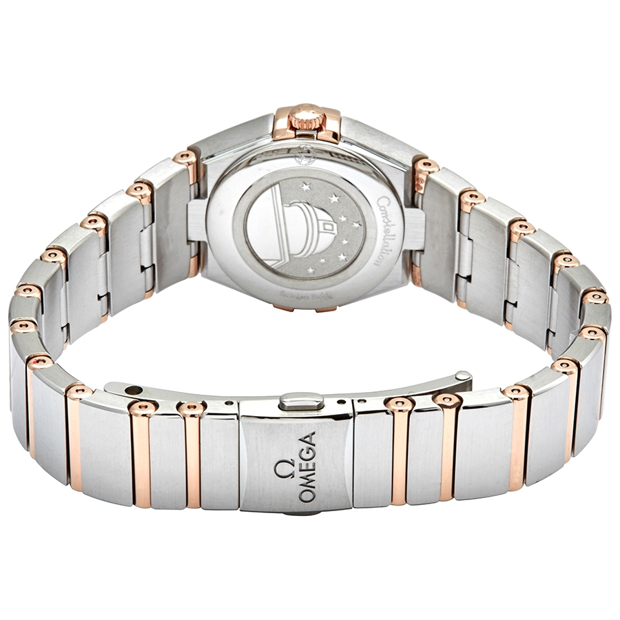 Omega Constellation Manhattan Quartz Silver Dial Ladies Watch 131.20.25 ...