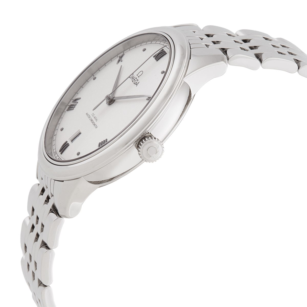 Omega De Ville Automatic Chronometer Silver Dial Men's Watch 434.10.40 ...