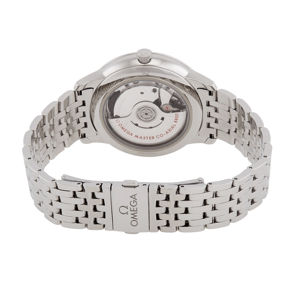Omega De Ville Automatic Chronometer Silver Dial Men's Watch 434.10.40 ...