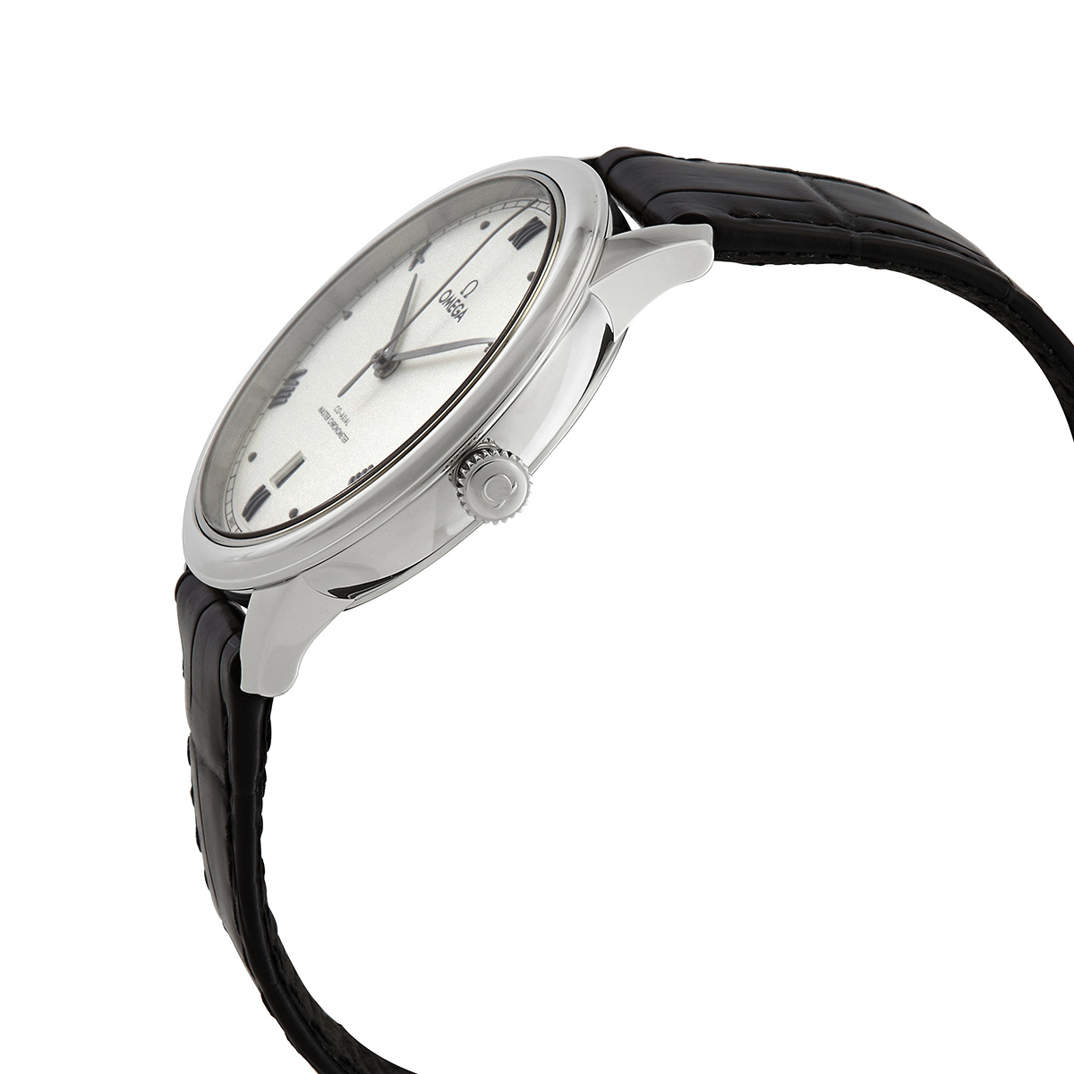 Omega De Ville Prestige Automatic Chronometer Silver Dial Men's Watch ...