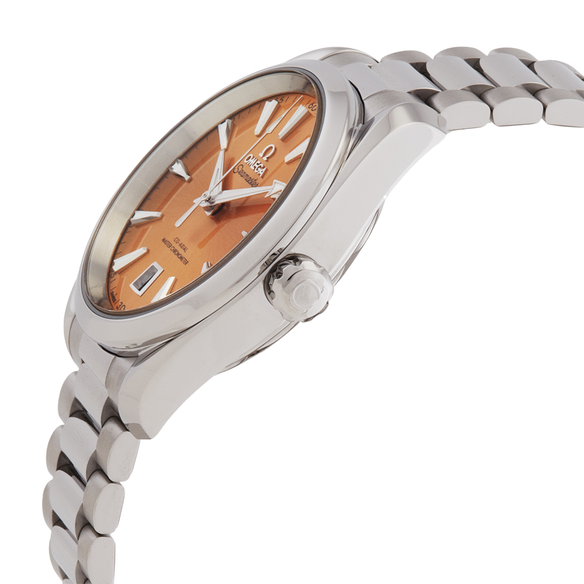 Omega Seamaster Aqua Terra Automatic Chronometer Saffron Dial Unisex ...