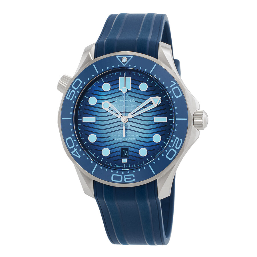 Omega Seamaster Automatic Chronometer Summer Blue Dial Men's Watch 210.32.42.20.03.002 - Watches ...