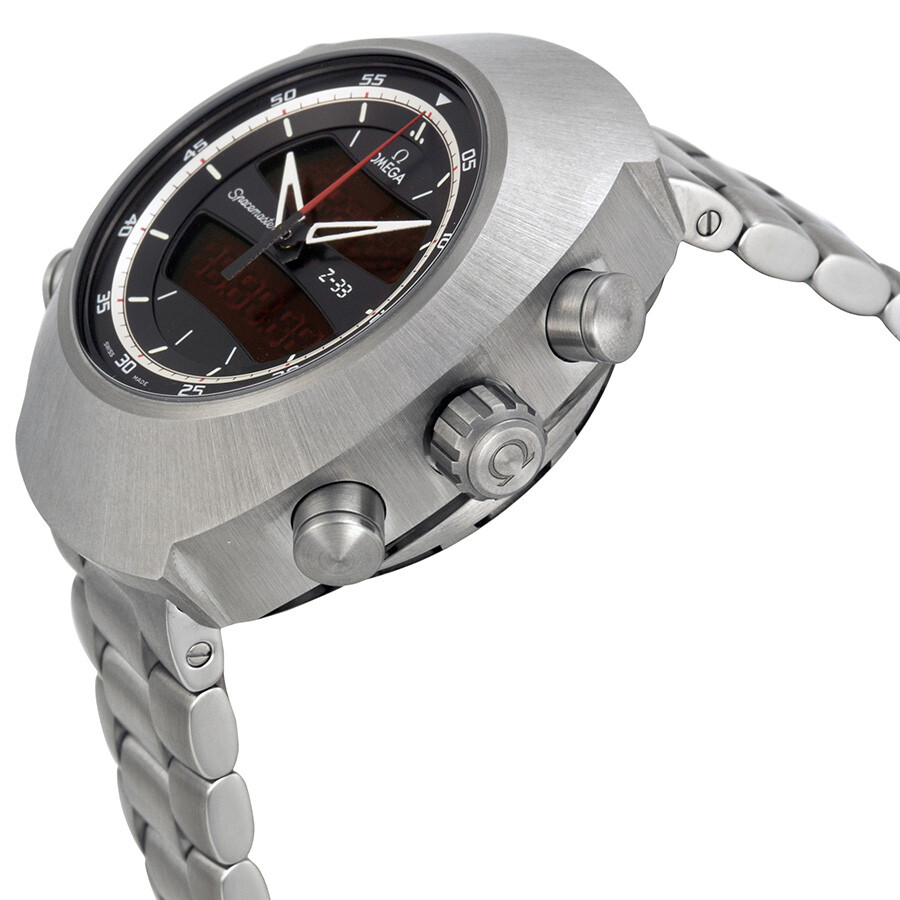 Omega Spacemaster Z-33 Black Dial Stainless Steel Men's Watch ...