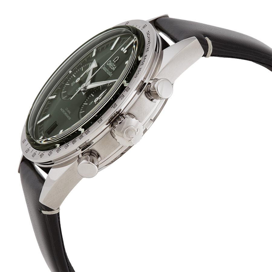 Omega Speedmaster Chronograph Hand Wind Green Dial Men's Watch 332.12 ...