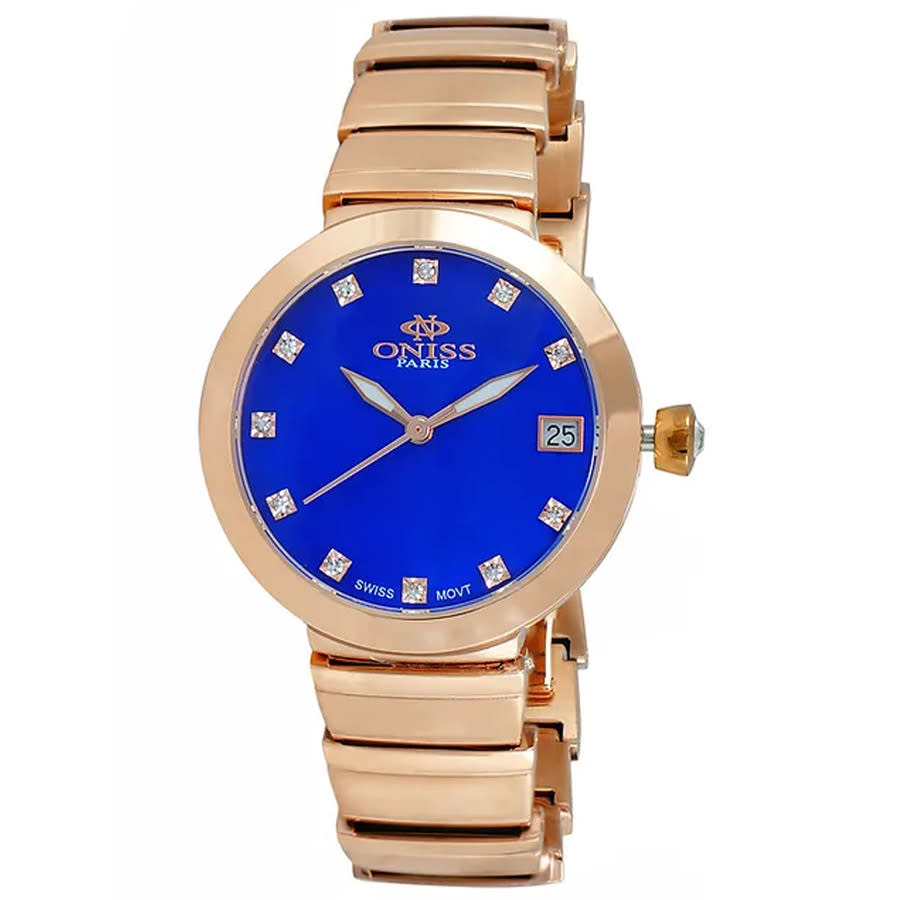 Oniss Prima Collection Blue Dial Ladies Watch ON5559-31_RGBU ...
