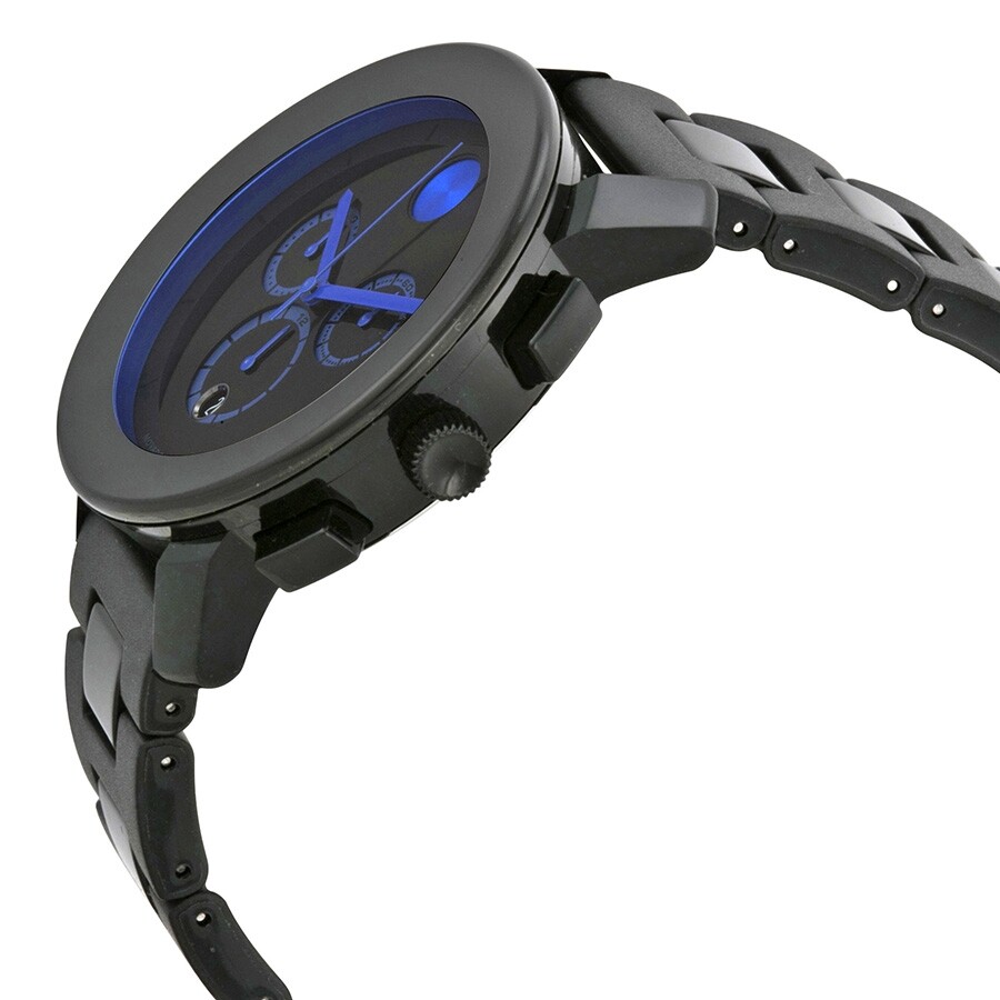 Movado Open Box - Movado Bold Black Dial TR90 Men's Watch 3600101 ...