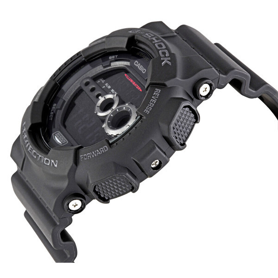 Casio Open Box - Casio G-Shock Quartz Digital Black Dial Watch BGD100 ...