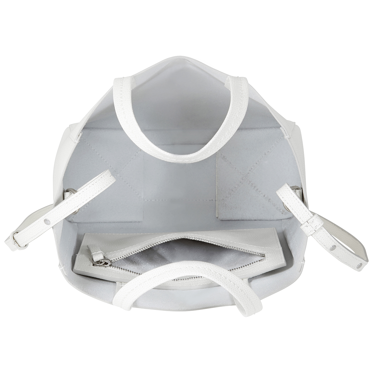 Celine Open Box - Celine Ladies White Cabas Tote bag 189813XBA.01BC ...