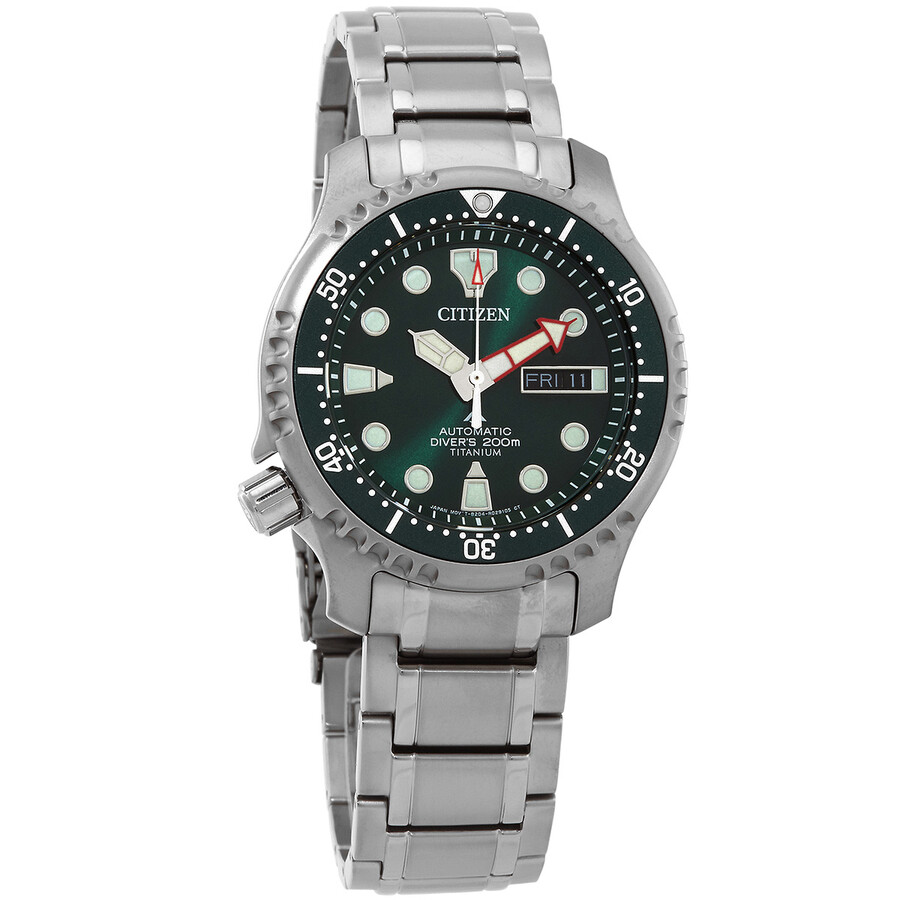 Citizen Open Box - Citizen Promaster Automatic Green Dial Men's Watch ...