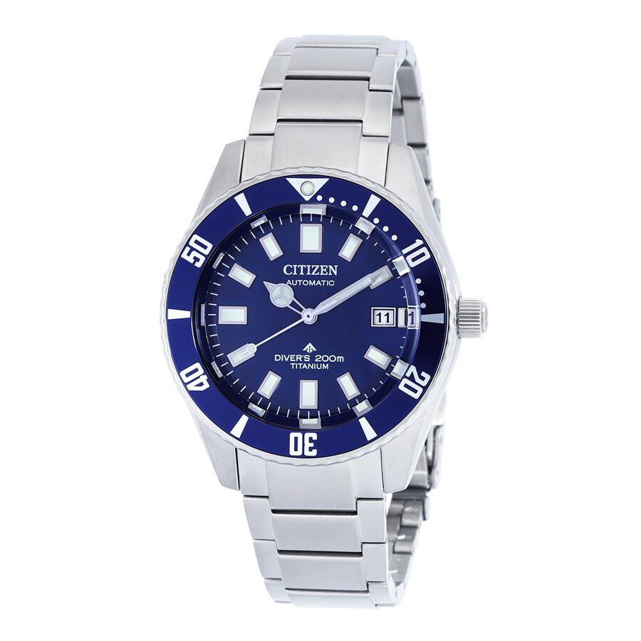 Citizen Open Box - Citizen Promaster Dive Automatic Blue Dial Men's ...