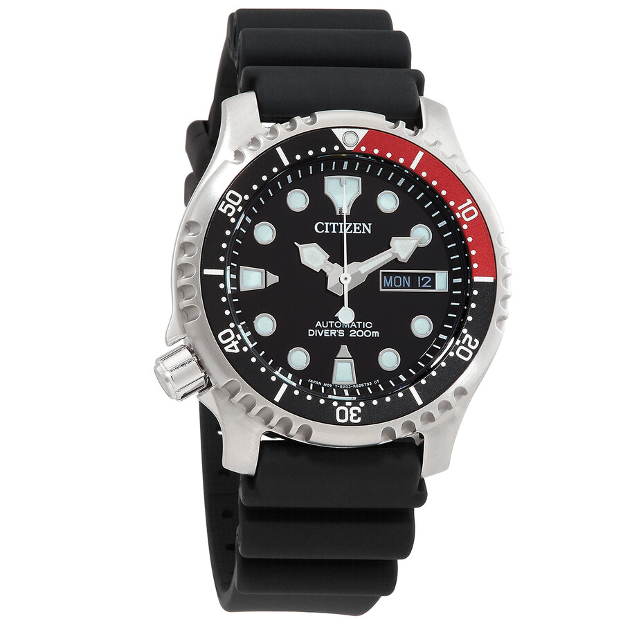 Citizen Open Box - Citizen Promaster Marine Automatic Black Dial Men's ...