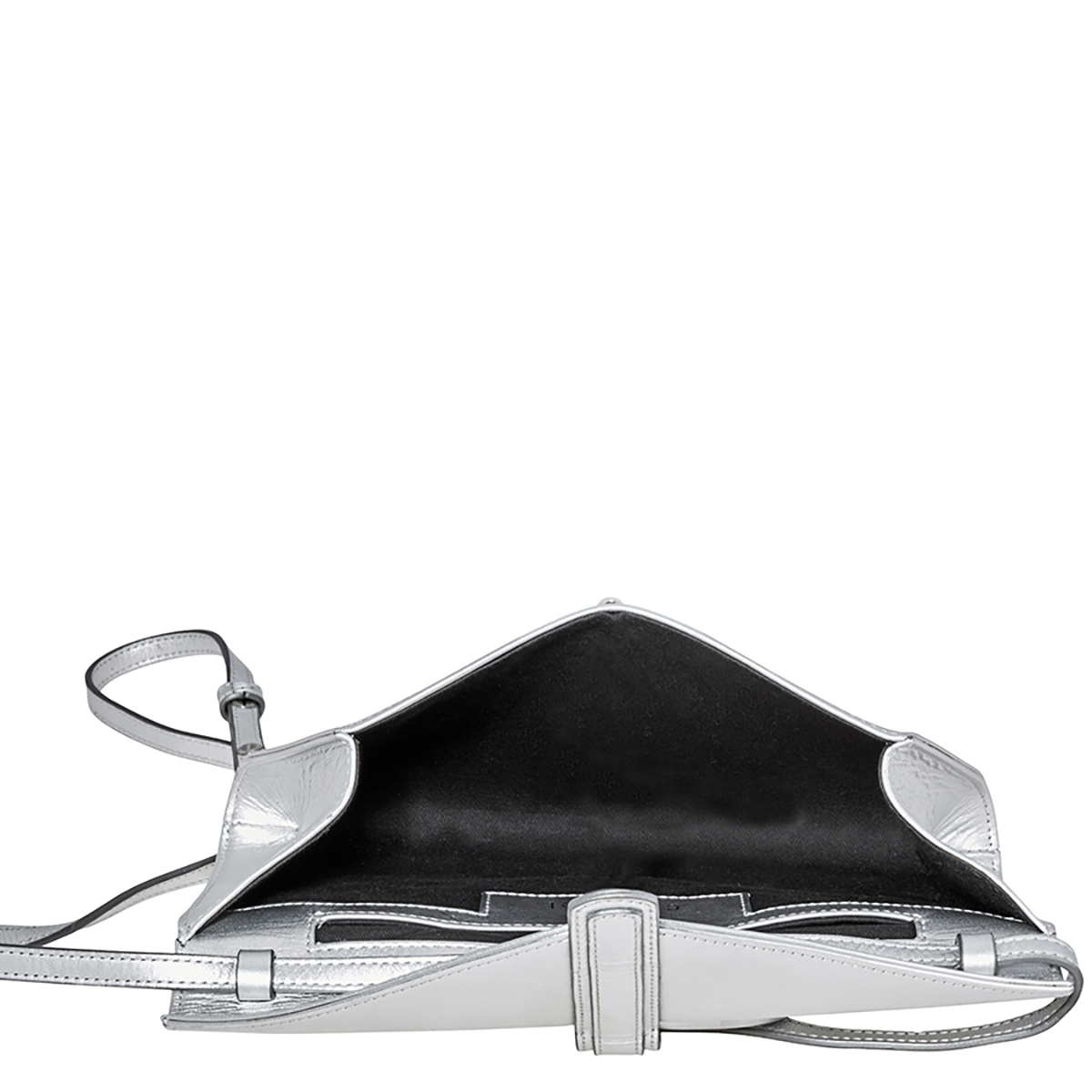Complet Open Box - Complet Ladies Satchel bag Silver Valery Mini CL008 ...