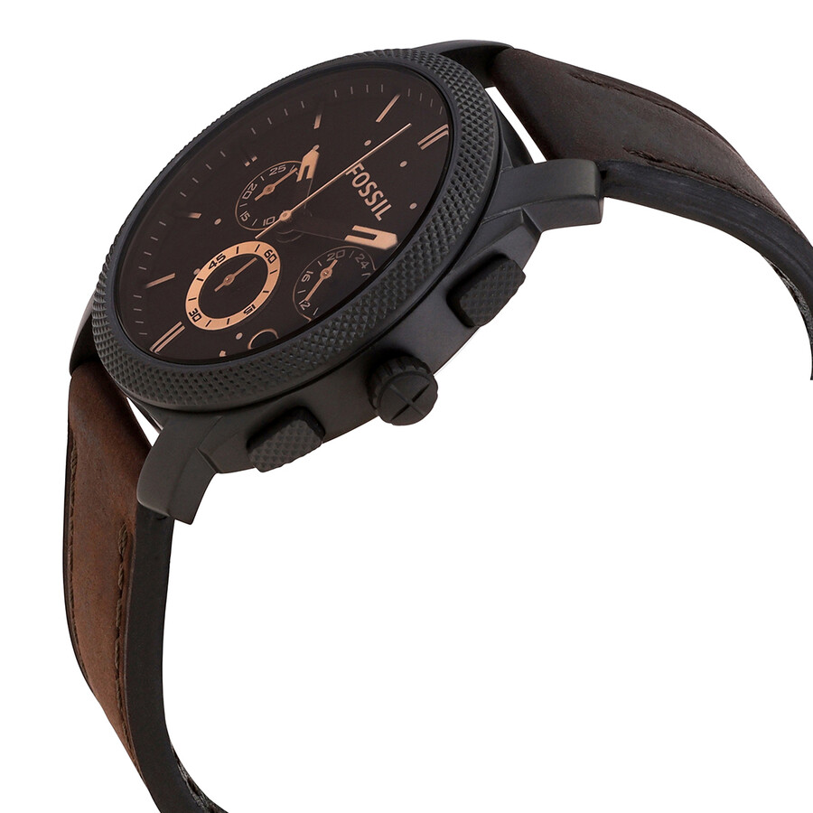 Fossil Open Box - Fossil Machine Chronograph Brown Dial Men's Watch ...