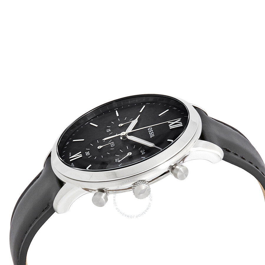 Fossil Open Box - Fossil Neutra Chronograph Quartz Black Dial Men's ...