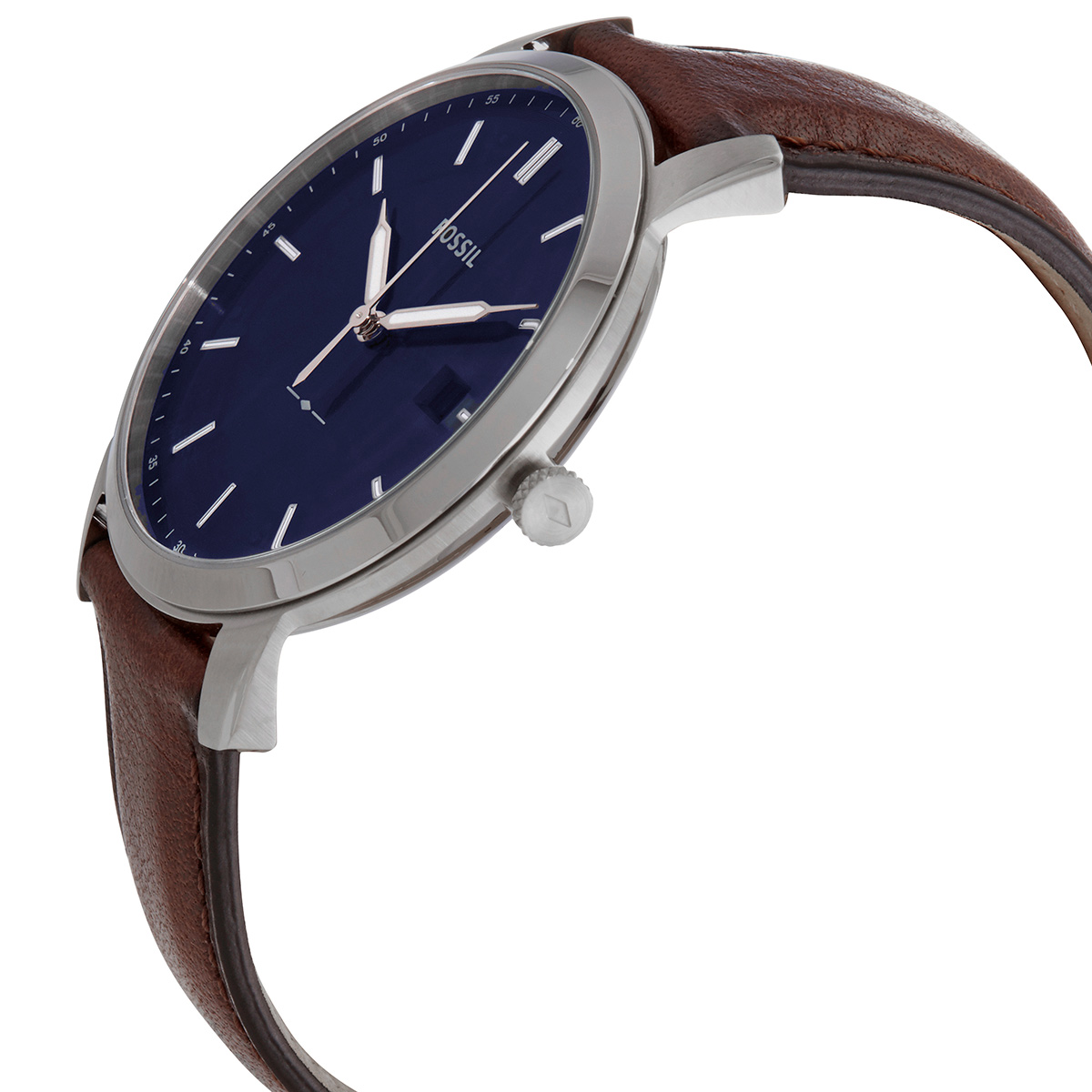 Fossil Open Box - Fossil The Minimalist Solar-powered Blue Dial Men's ...