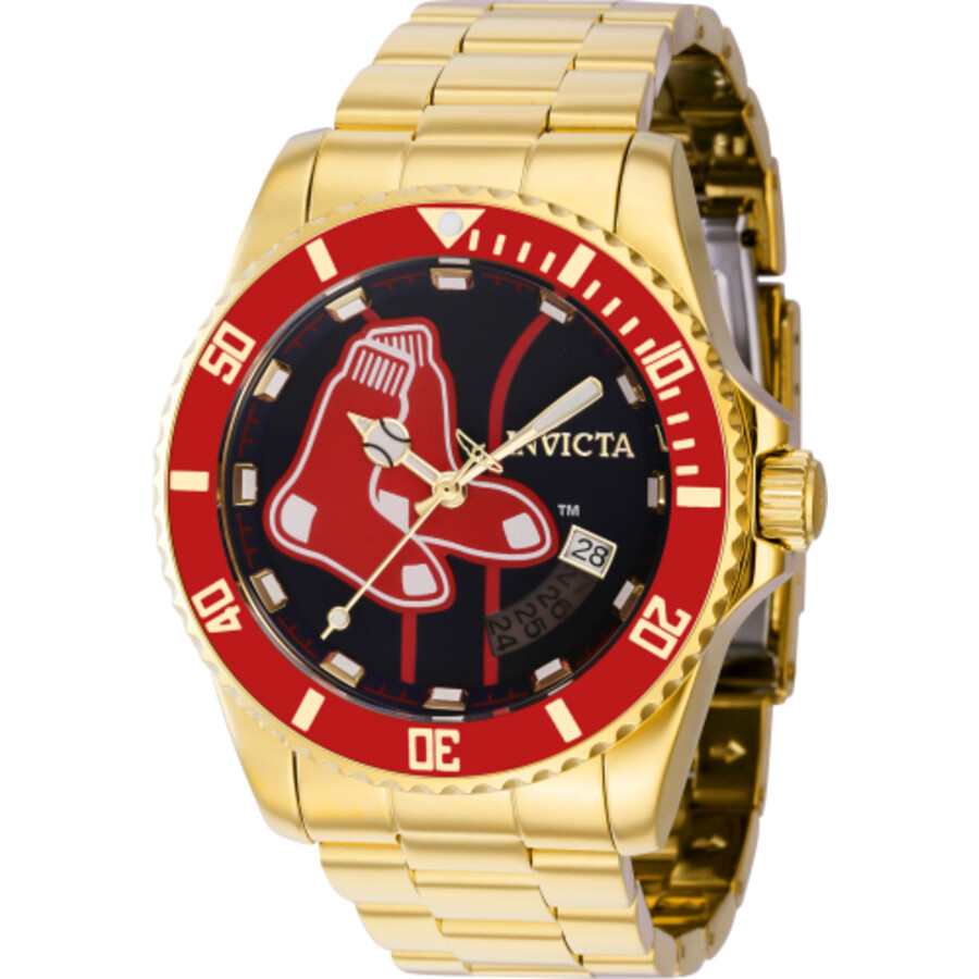 Invicta Open Box - Invicta MLB Boston Red Sox Automatic Blue Dial Men's ...