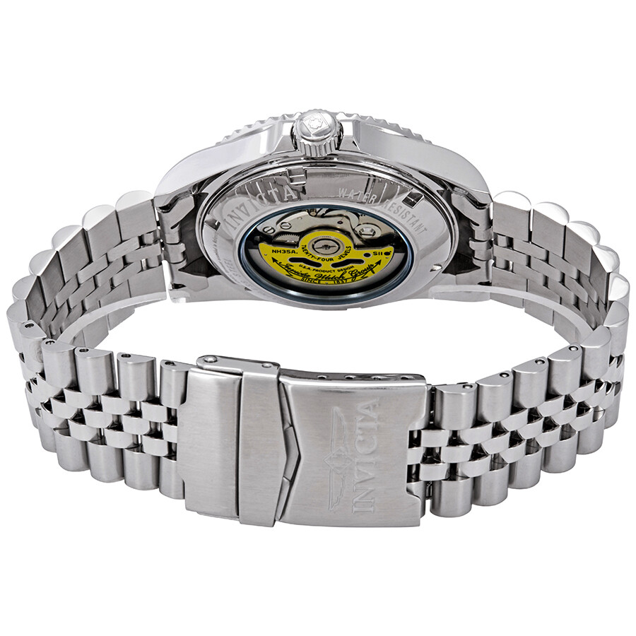 Invicta Open Box - Invicta Pro Diver Automatic Black Dial Stainless ...